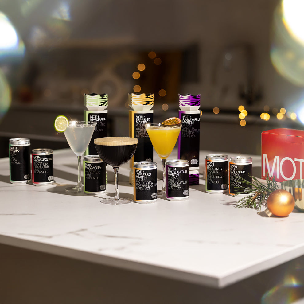 Christmas Cocktail Crackers | Cocktail Can Crackers | MOTH Drinks