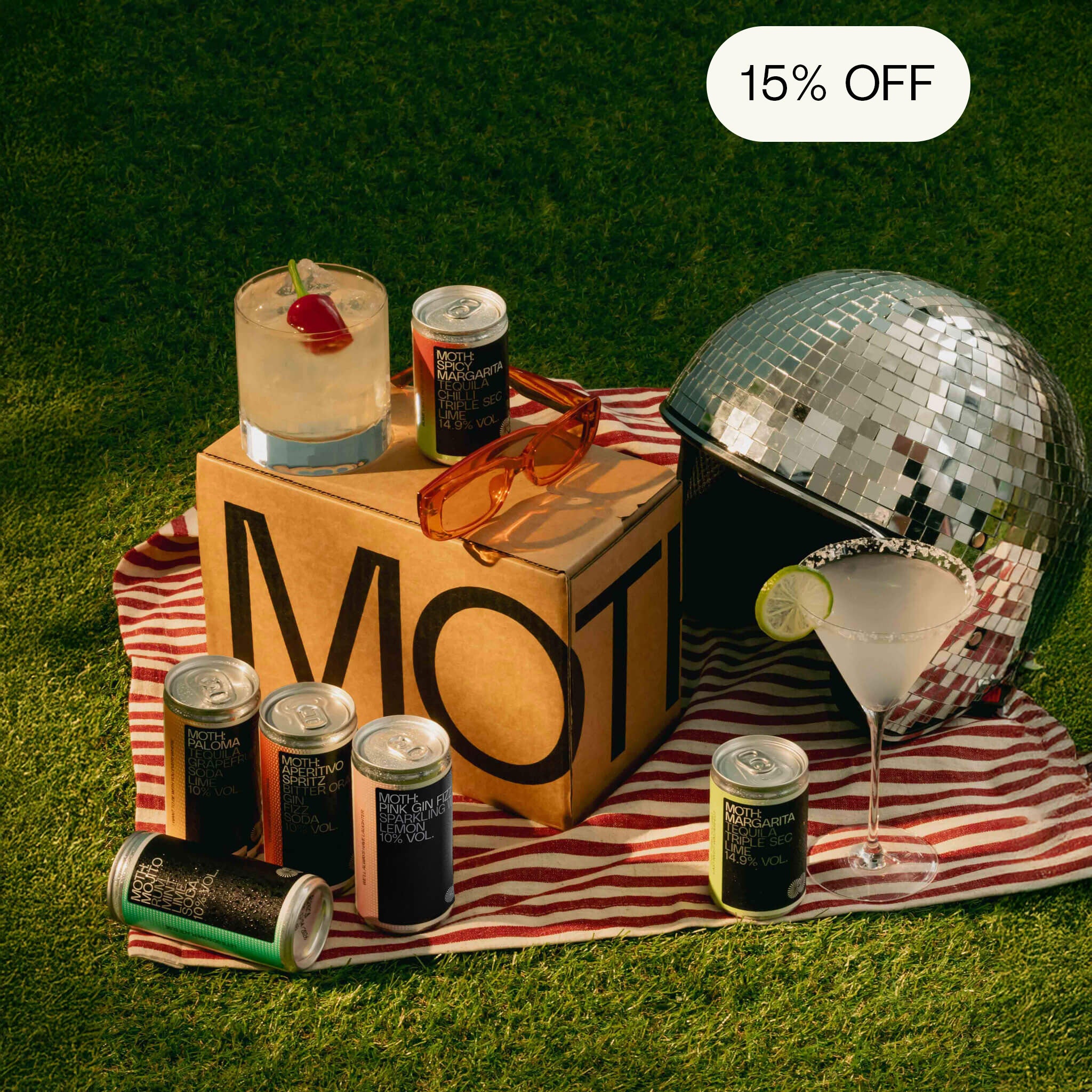 Festival Pack | Portable Cocktails for Music Lovers | MOTH Drinks