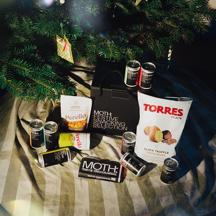 Cocktail and Snack Hamper | Festive Selection Box | MOTH Drinks
